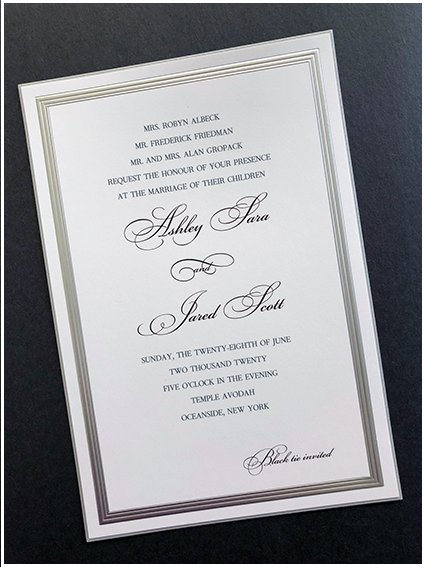 Invitations & Calligraphy by Andrea - Wedding Invitations